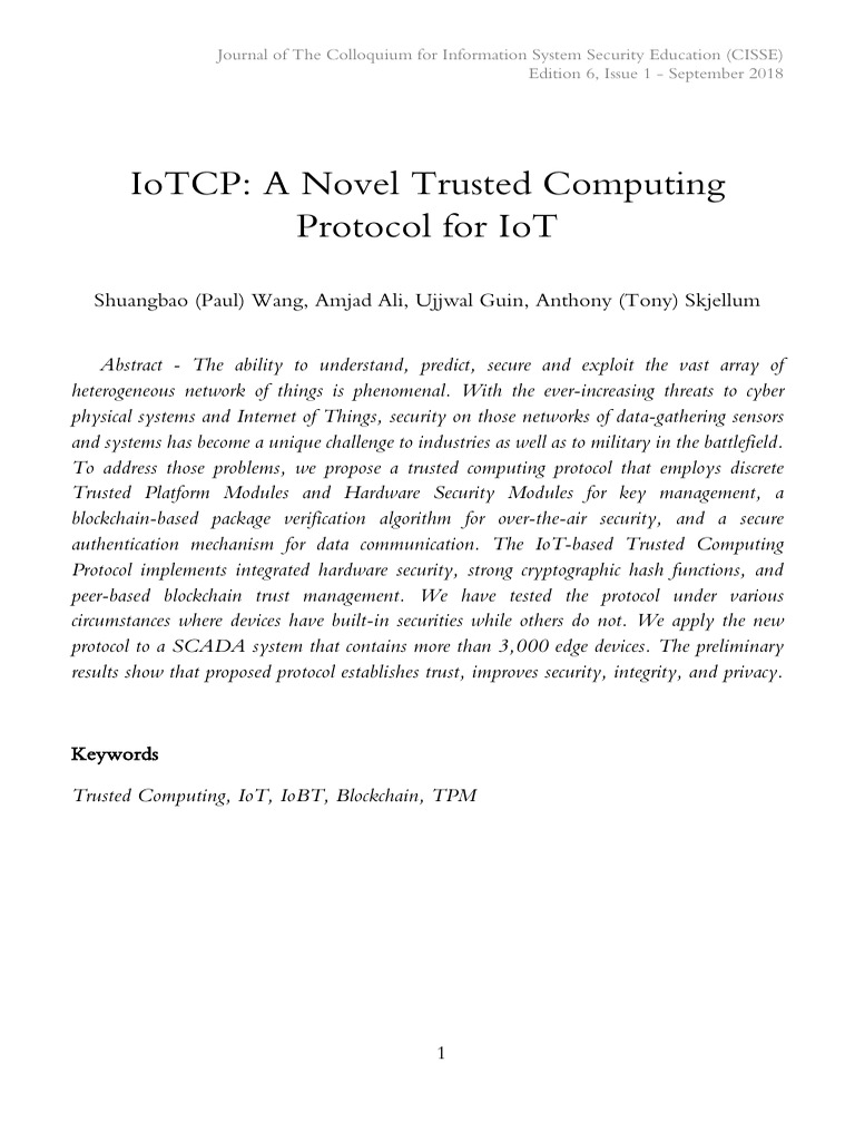 curator,+CISSE v06 I01 p07 | PDF | Security | Computer Security