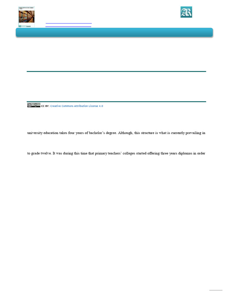 Article 3 | PDF | Teachers | Teacher Education