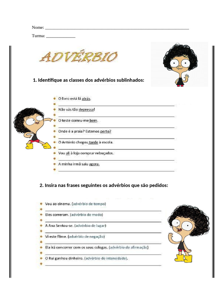 atividade alunos PCD | PDF