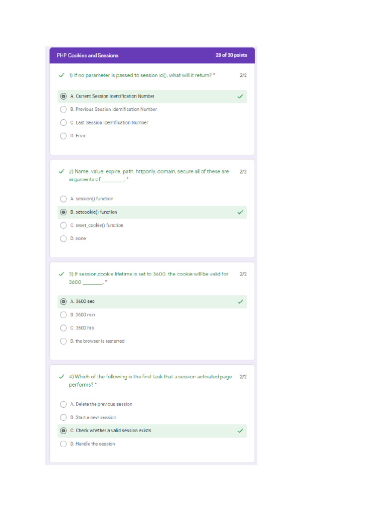 PHP Cookies and Sessions SAUCE | PDF