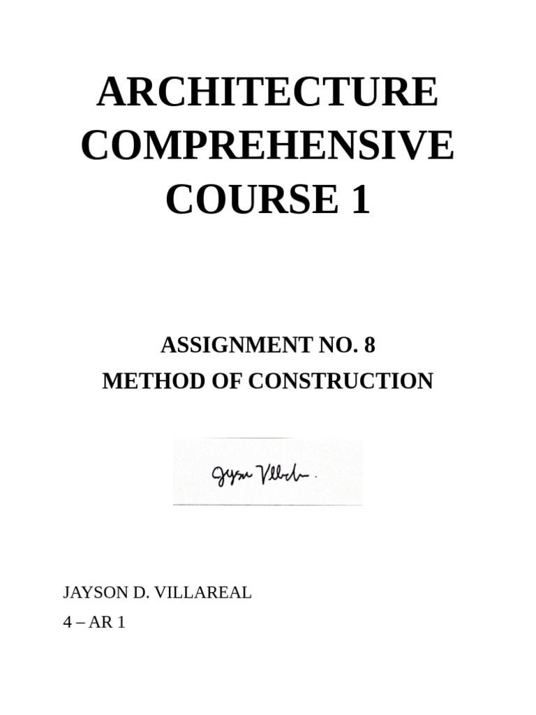 4ar1 - Assignment No.7 - Comprehensive - Course 1 - Villareal - Jayson ...