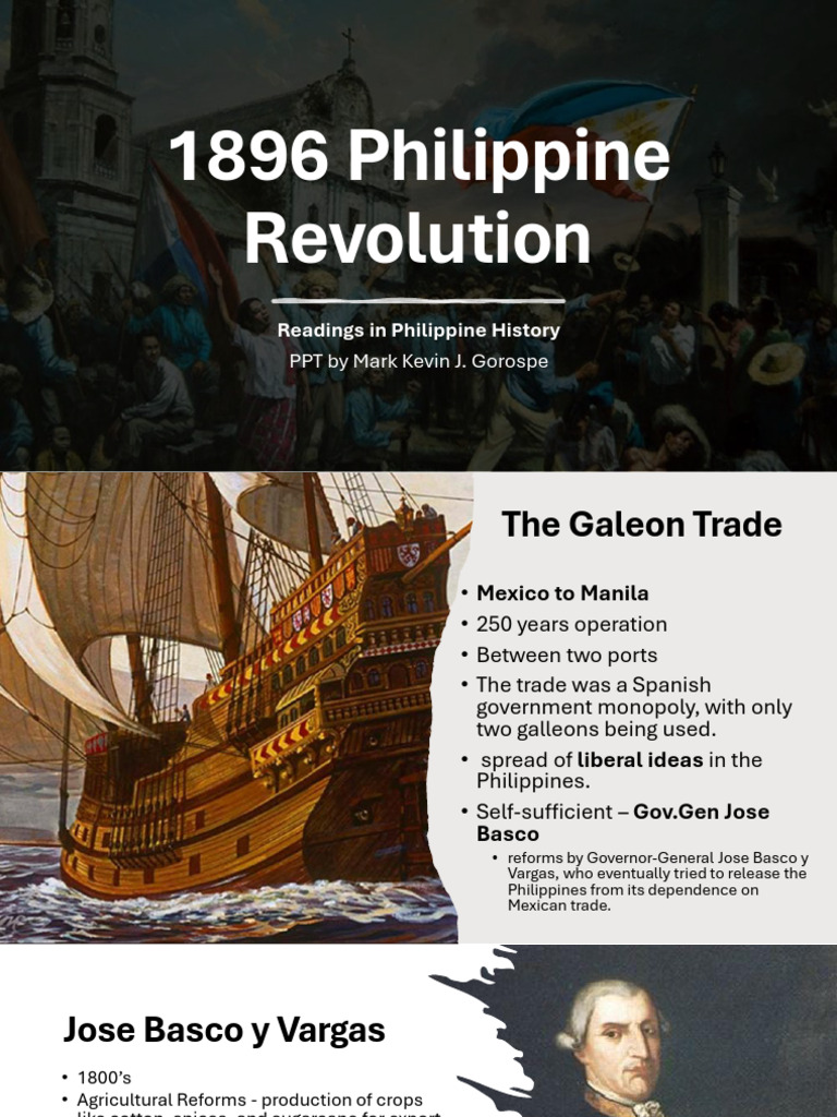 1896 Philippine Revolution Overview | PDF | Philippines–Spain Relations ...