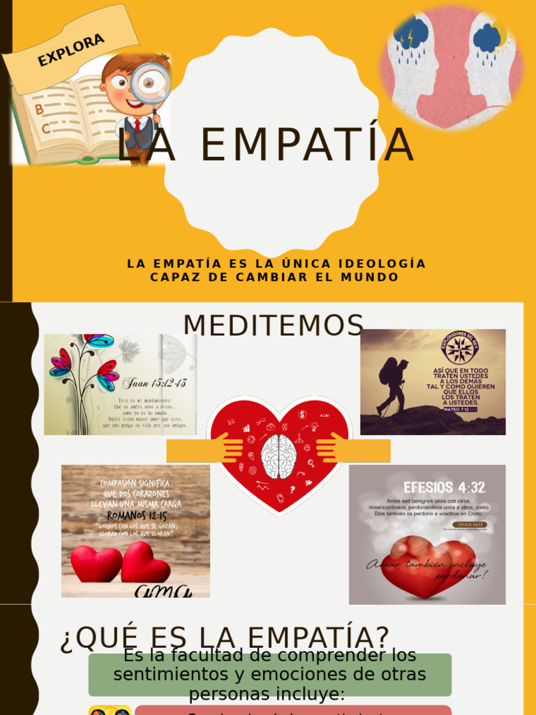 La Empatía | PDF | Empatía | Las emociones