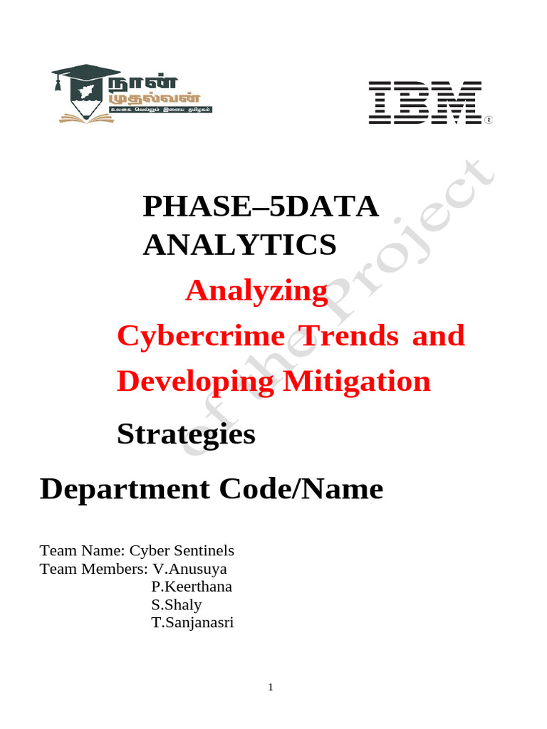 DATA ANALYTICS PHASE - 5 CYBER | PDF | Data Analysis | Security