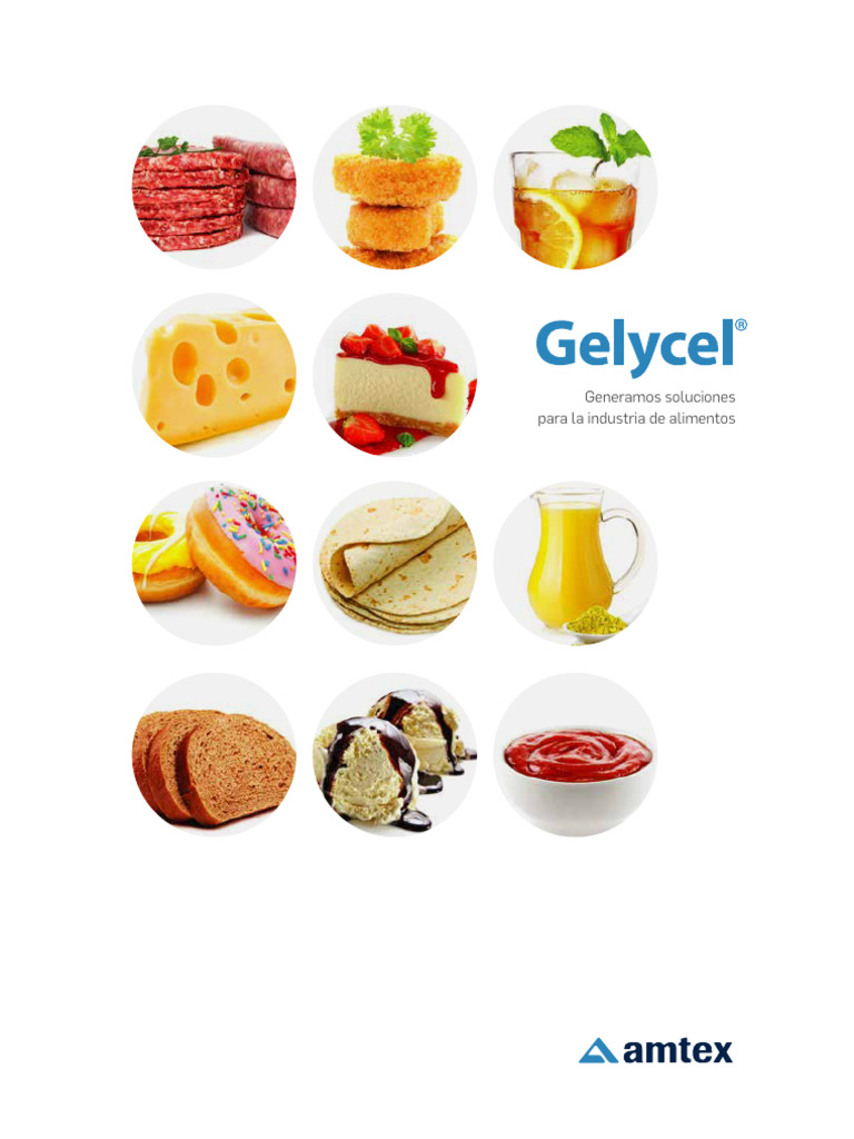Catálogo Gelycel - v.2020 | PDF | Viscosidad | Absorción (Química)