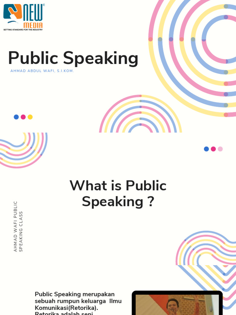 Public Speaking | PDF