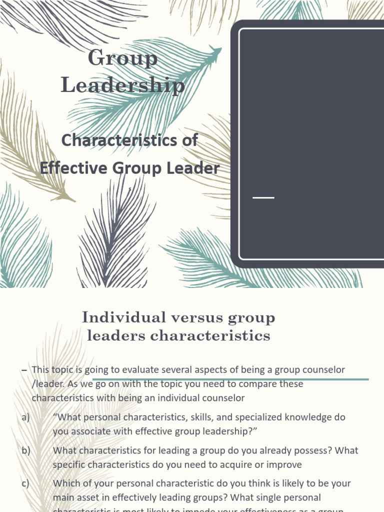 Characteristic of Effective Leader | PDF | Leadership | Empathy