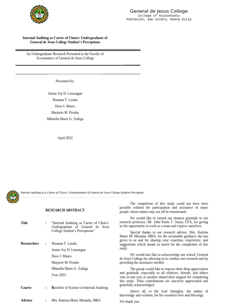 Reviewer Manuscript | PDF | Internal Audit | Audit