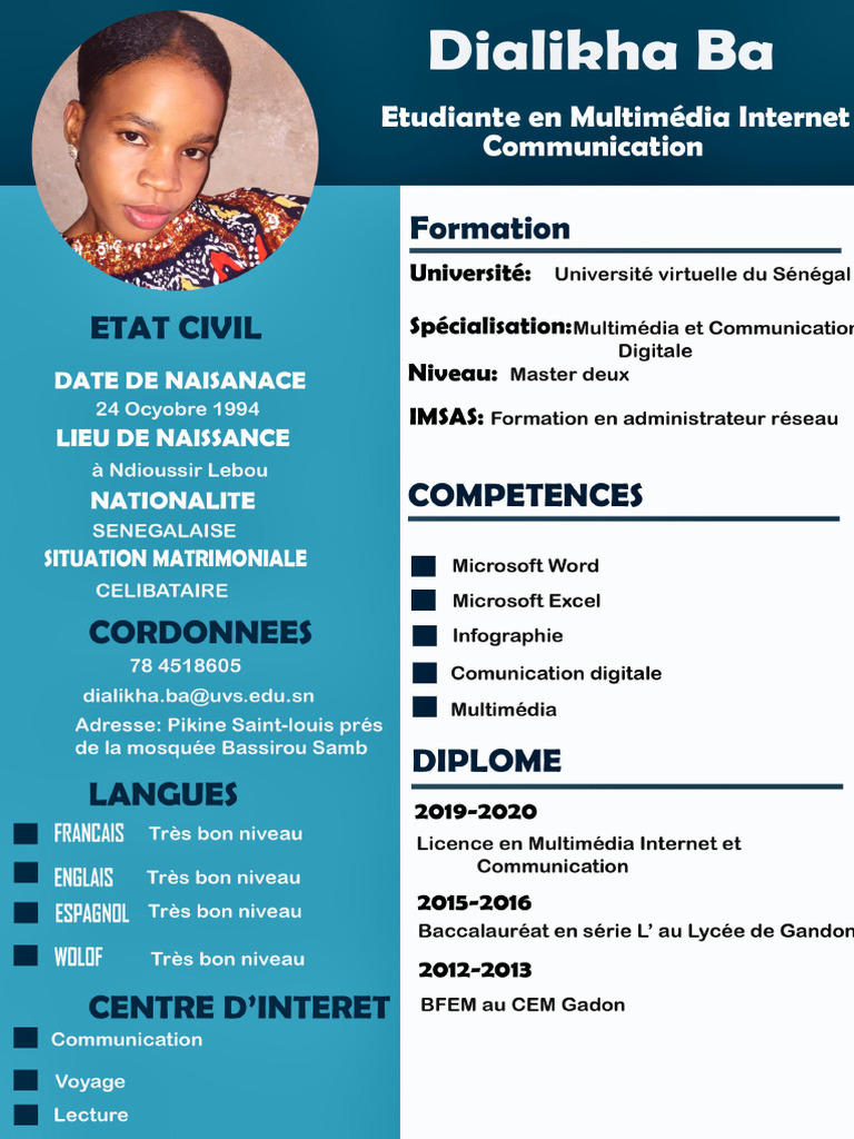 Mon CV | PDF