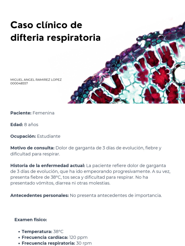 CASO CLÍNICO Micro 2 | PDF