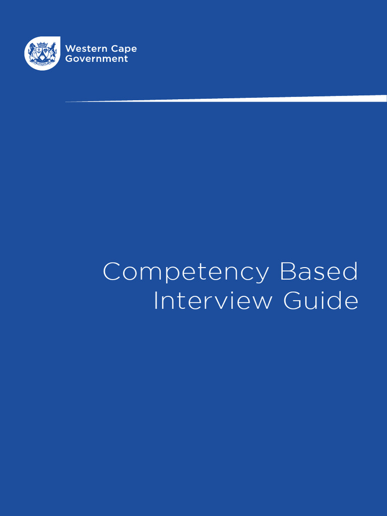 CBI Guide FINAL | PDF | Job Interview | Recruitment