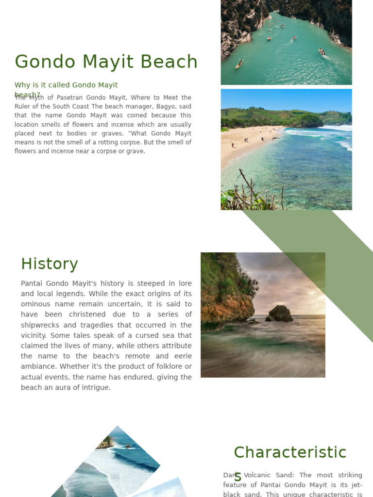 Pantai Gondo Mayit | PDF | Beach | Earth Sciences