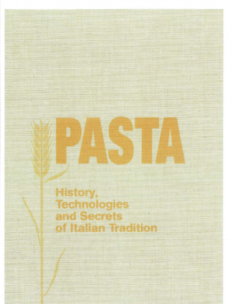 07 Pasta History Inglese | PDF