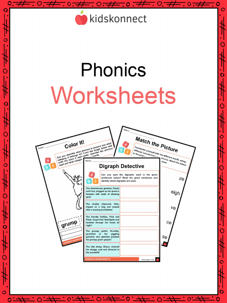 Phonics Worksheets Sample | PDF | Phonics | Cognitive Science