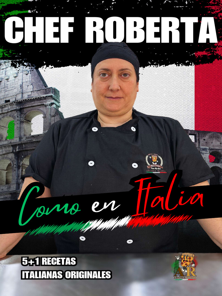 Como en Italia - Chef Roberta | PDF | Cocinando | Alimentos