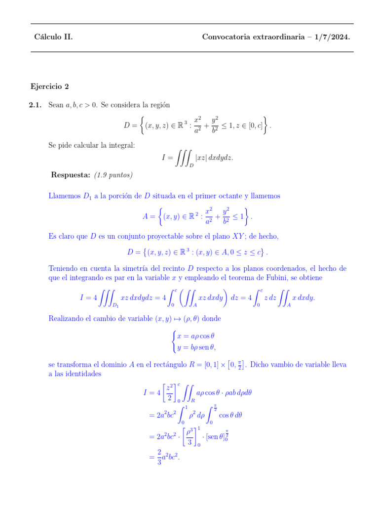 Solución C2 JUL2024 Ejer2y3 | PDF | Física Matemática | Relaciones matematicas