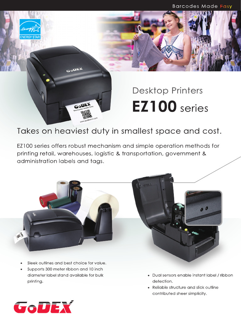 Godex EZ100series | PDF | Computing | Software