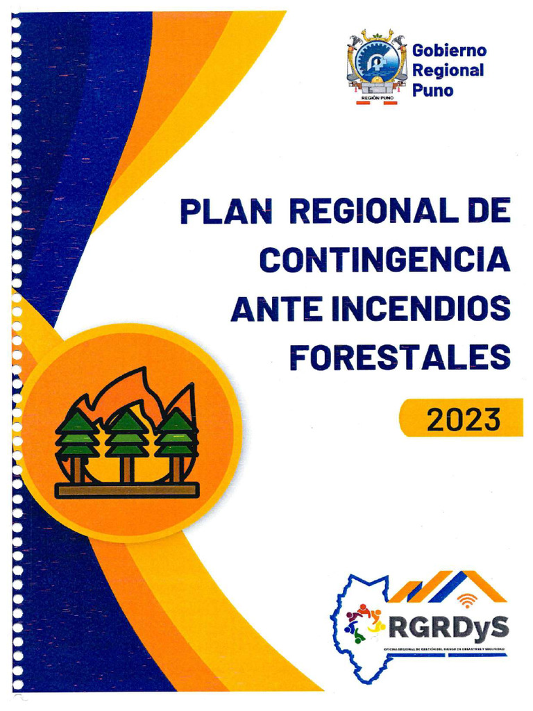 Plan de Contingencia Ante Incendios Forestales 2023 | PDF