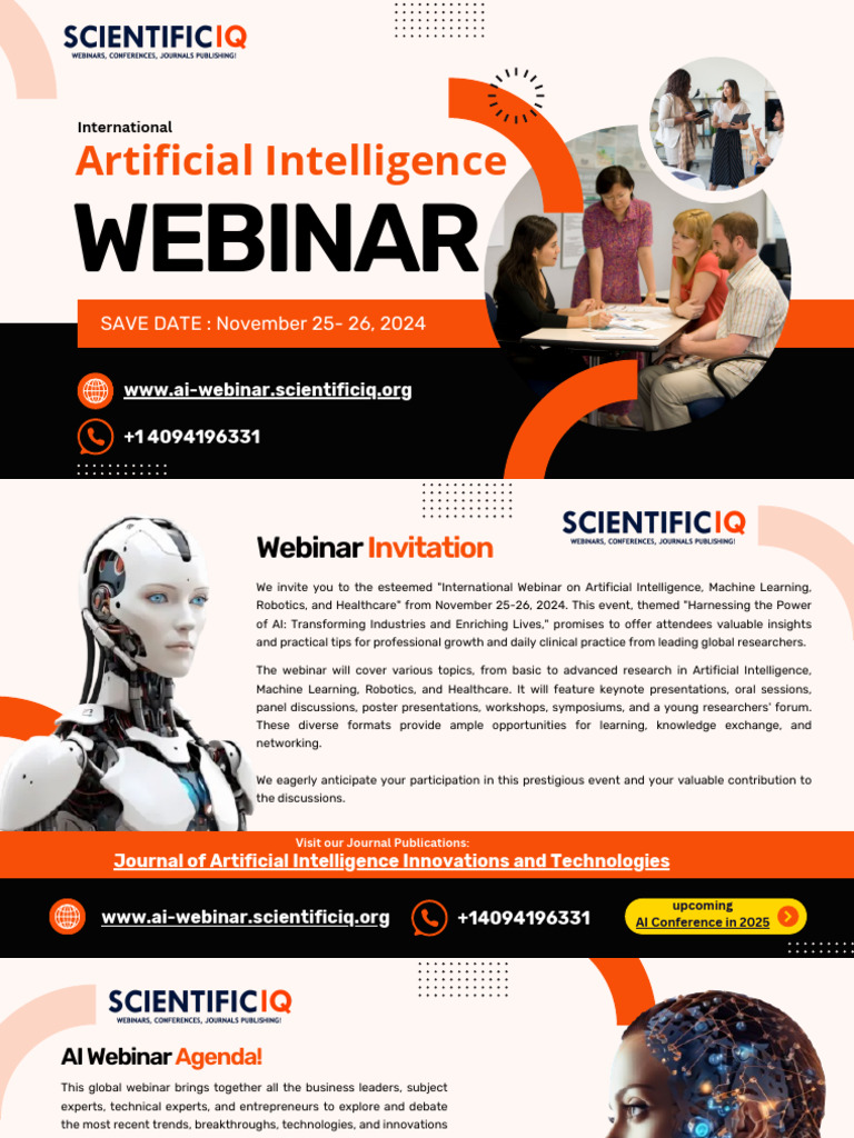 Artificial Intelligence Webinar 2024 Pdf Artificial Intelligence