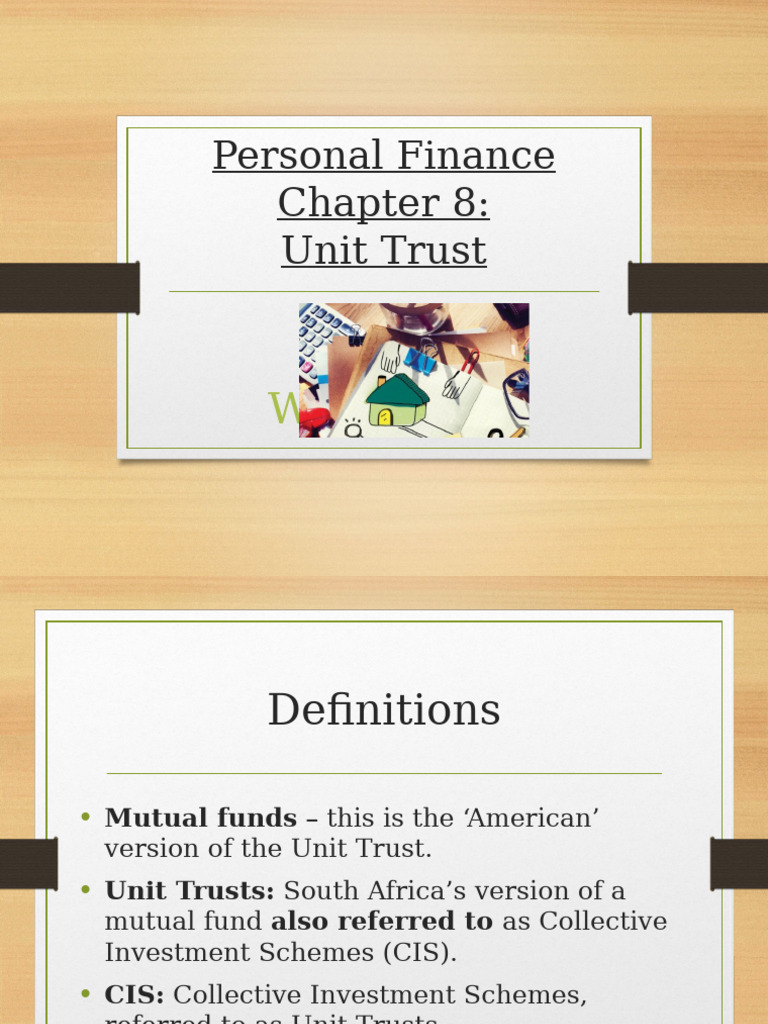 Chapter 8_Unit Trusts_2022 | PDF | Investment Fund | Investing