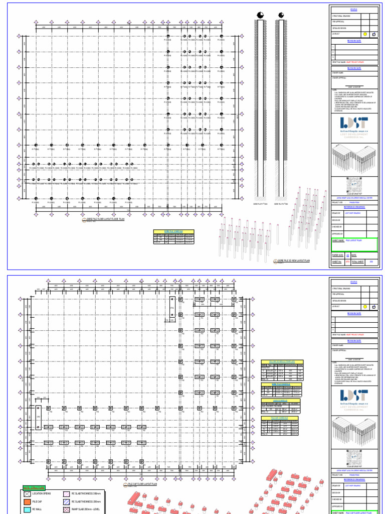 1.Str - Floor Layout Plan | PDF | Materials | Building Engineering