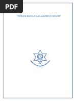 Mini Project Students Result Management System | PDF | Art