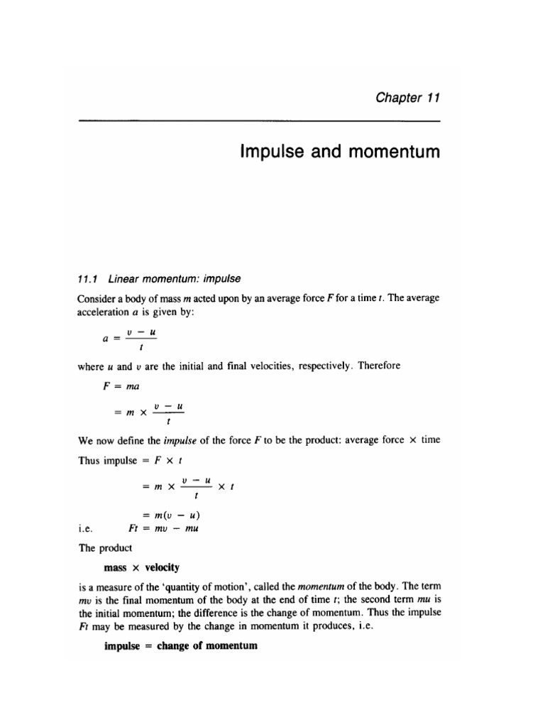 Momentum | PDF