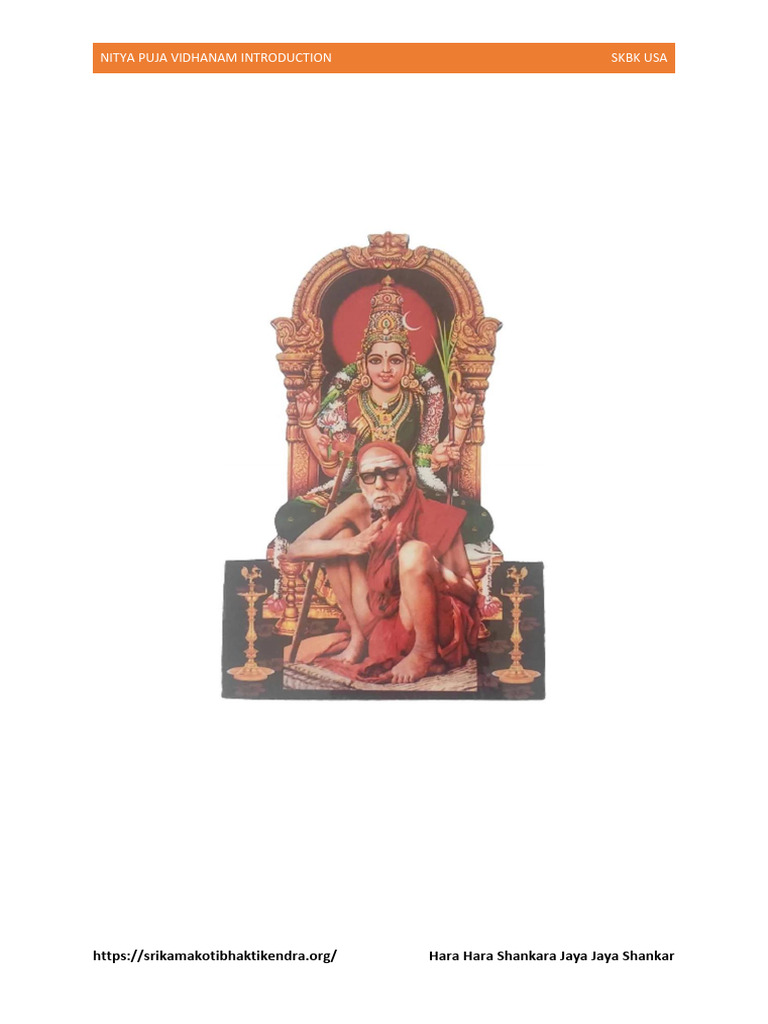 Nitya Pooja Feb 21 1 1 Session English Traslation | PDF | Rama | Shiva