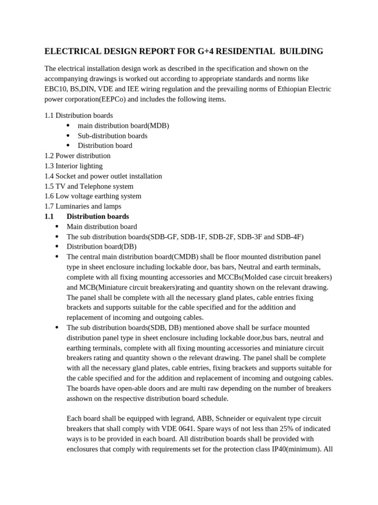 ELEC report | PDF | Electrical Wiring | Ac Power Plugs And Sockets