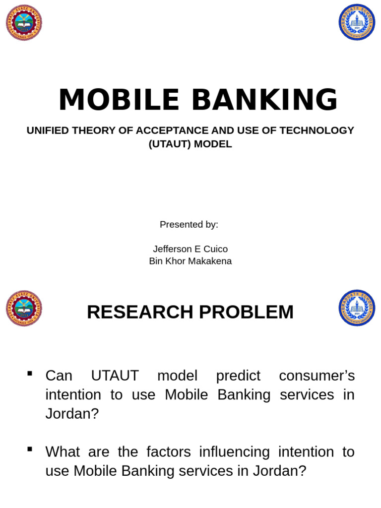 Utaut - Mobile Banking | PDF | Methodology | Questionnaire
