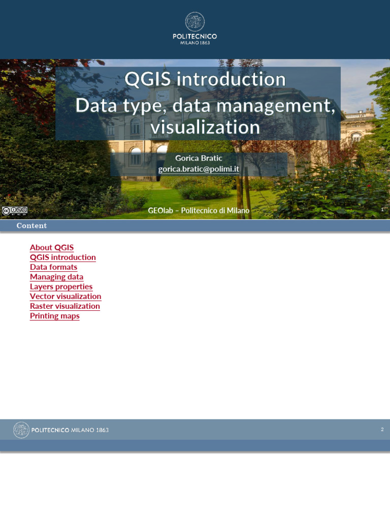 Practice1 QGIS1 Visualization | PDF | Software | Computing