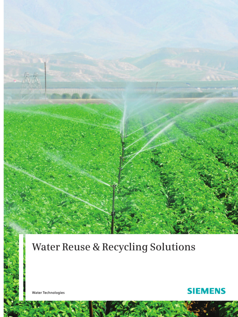 Water Reuse and Recycling Solutions | PDF | Sewage Treatment ...