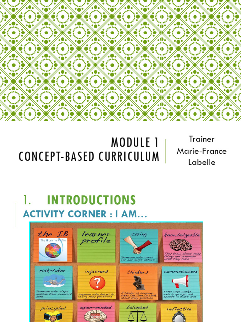 Concept Based Learning | PDF | Learning | Curriculum