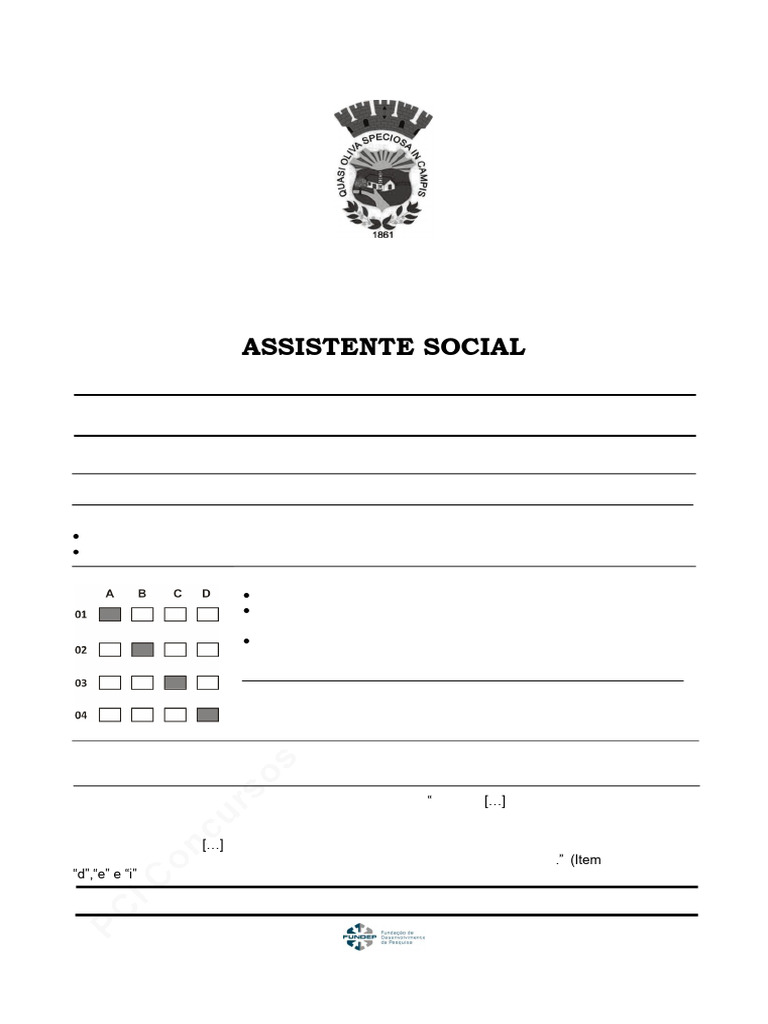 806 Assistente Social | PDF