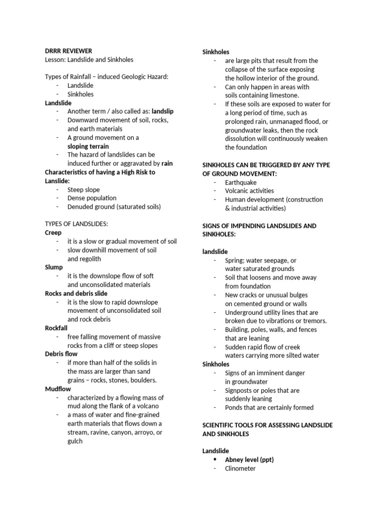 DRRR Reviewer 1 | PDF