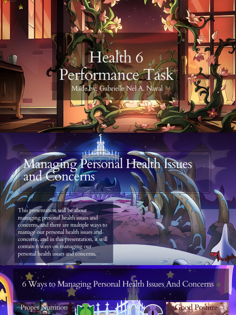 Health 6 Performance Task | PDF | Oral Hygiene | Hygiene
