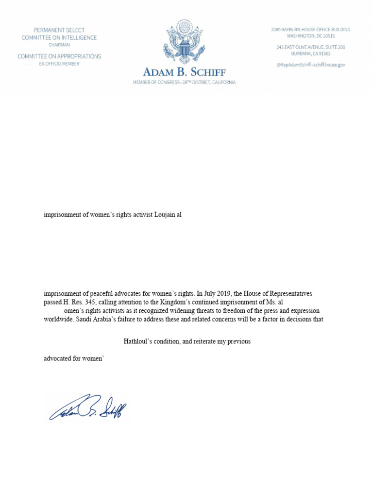 LTR To Amb KSA 06232020 Follow Up ABS | PDF