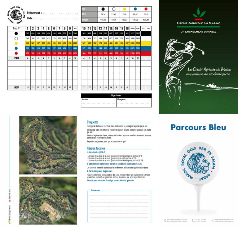 Carte Score Bleu | PDF