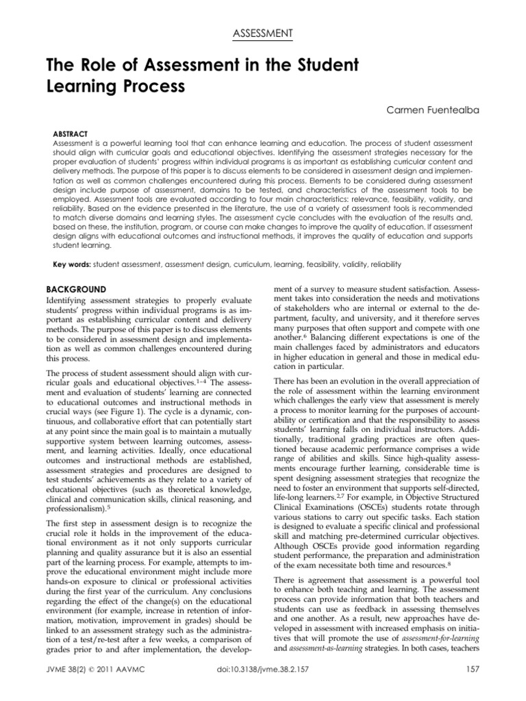 Effective Student Assessment Strategies | PDF | Educational Assessment | Learning