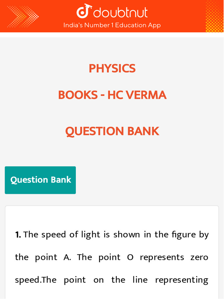 Books Doubtnut Question Bank | PDF | Eye | Teaching Methods & Materials