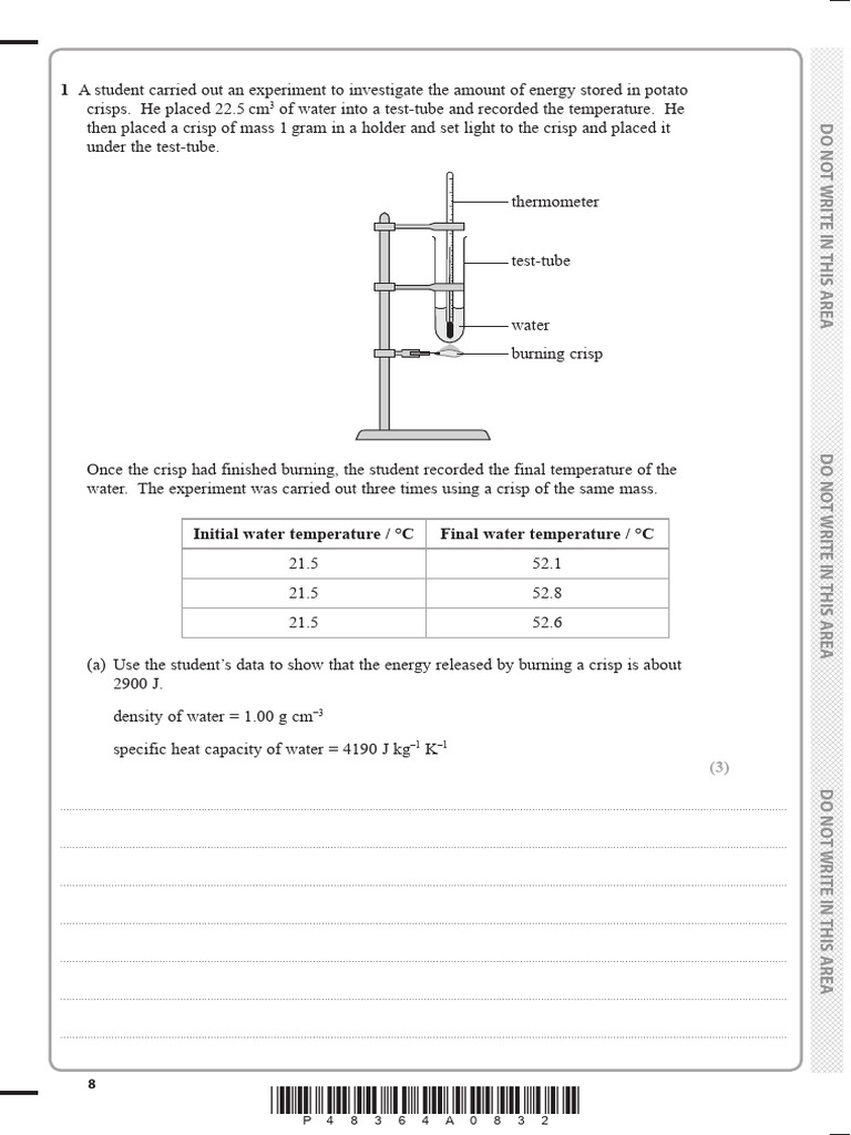 1 Thermodynamics QP | PDF