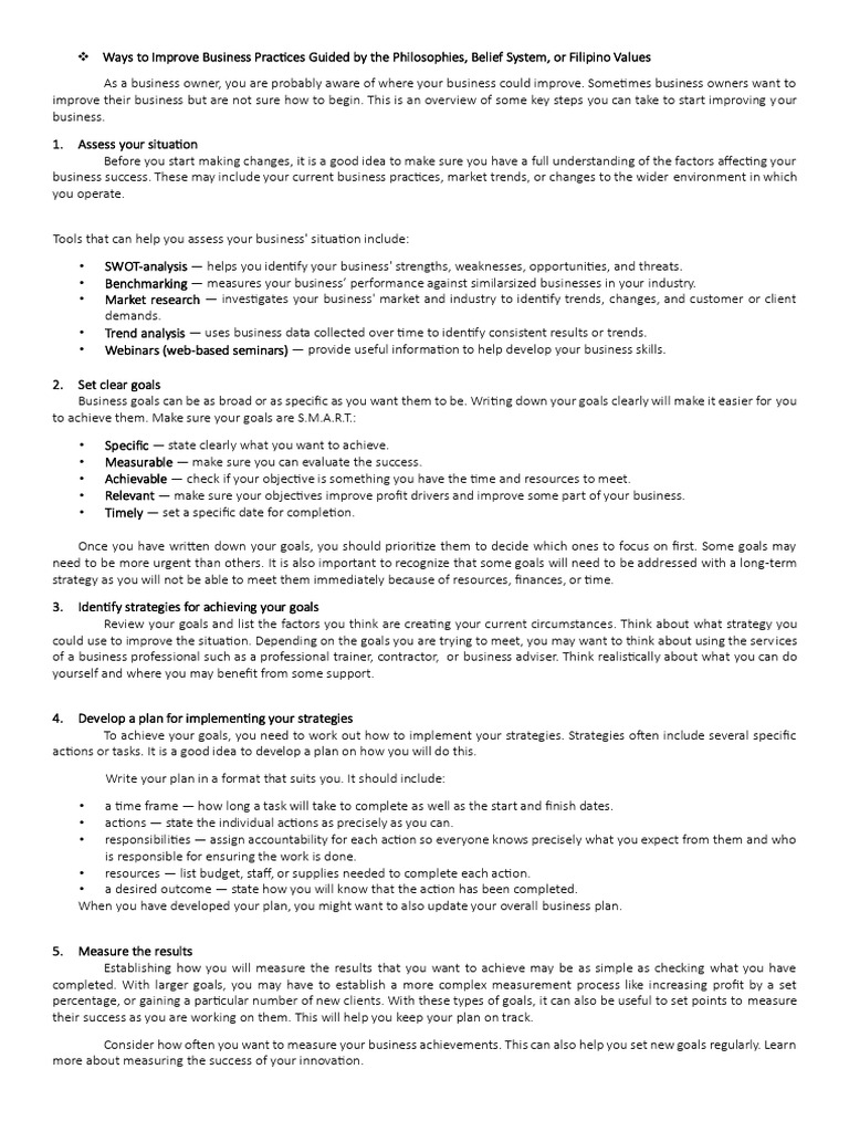 Business Ethics 4TH Quarter Lesson | PDF