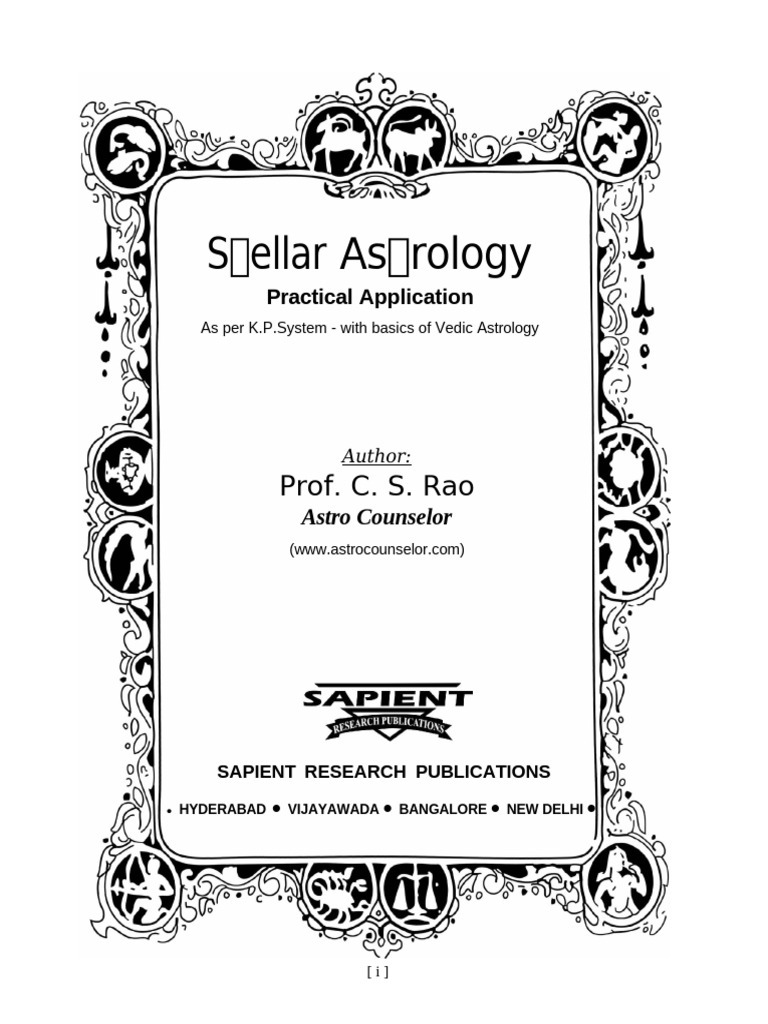 Stellar KP Astrology E | PDF
