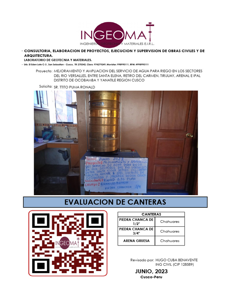 Informe Completo | PDF