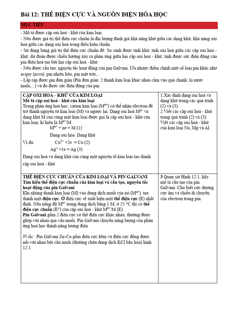 CTST - Bài 12 - SGK | PDF