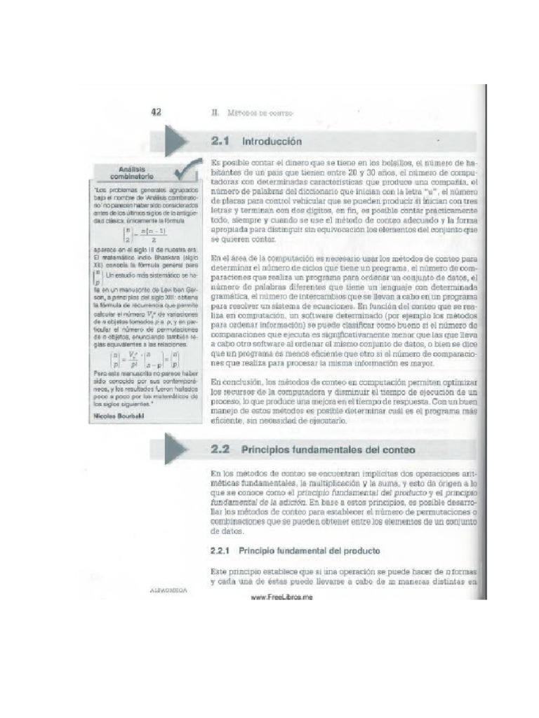 Principio Aditivo | PDF