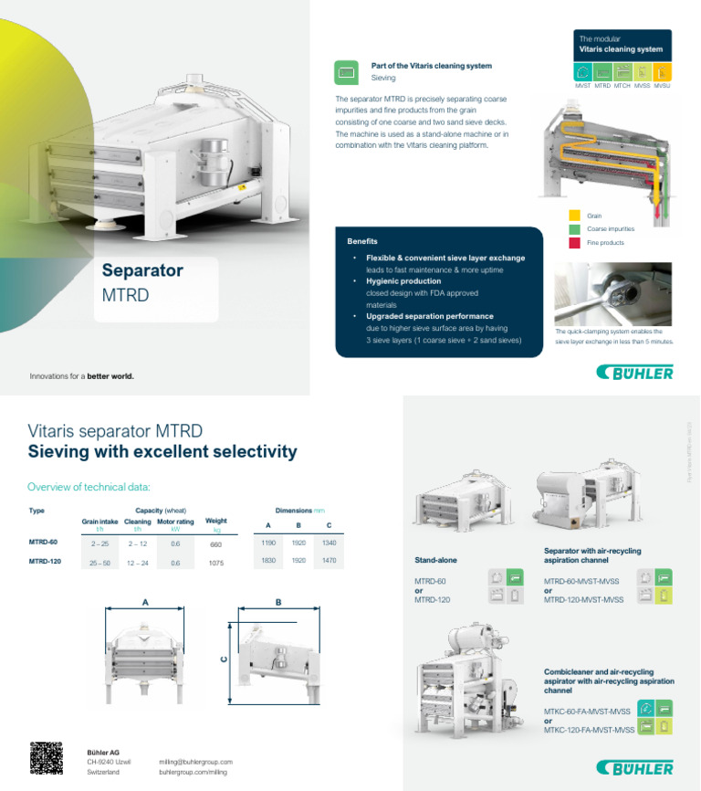 Separator: Vitaris Cleaning System | PDF
