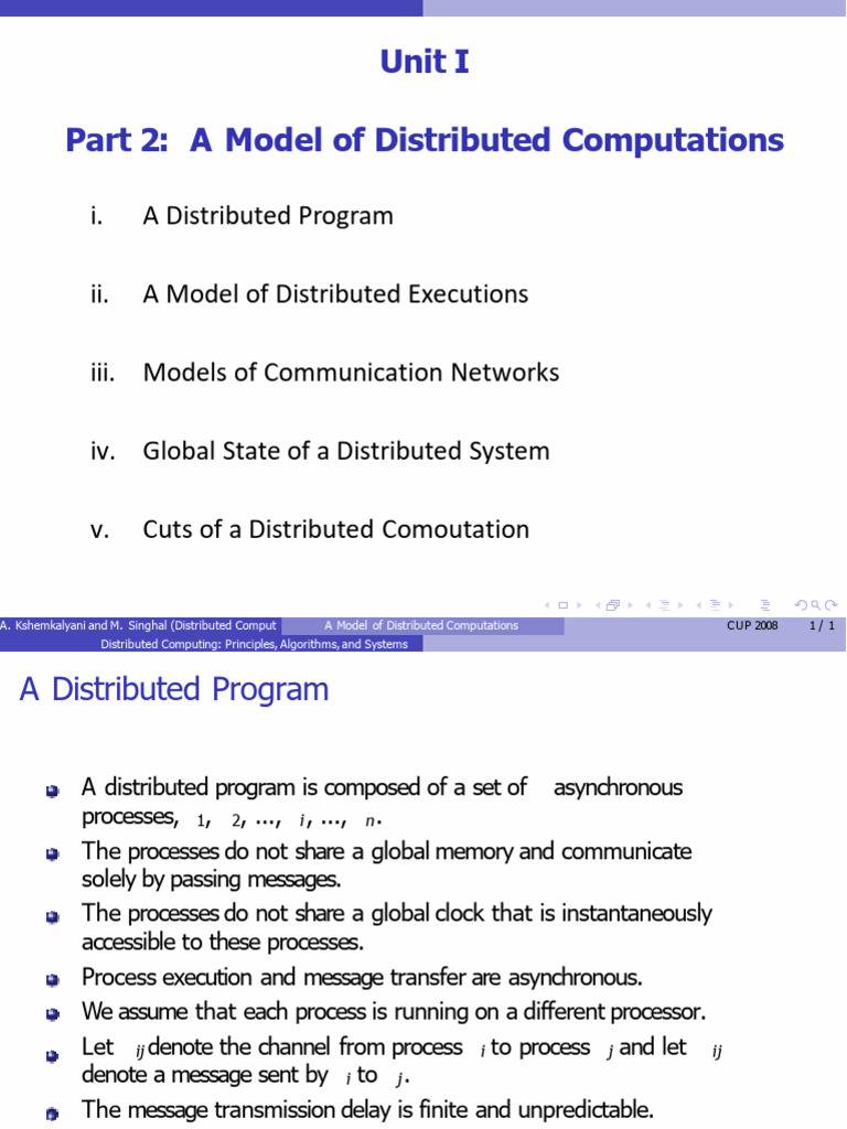 CS3551 Unit 1-Part2 | PDF