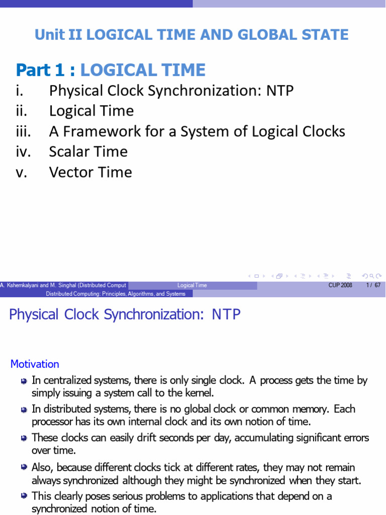 CS3551 Unit 2-Part1 | PDF