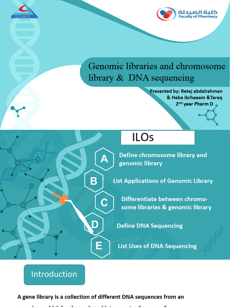 Genomic and Chromosome Library | PDF